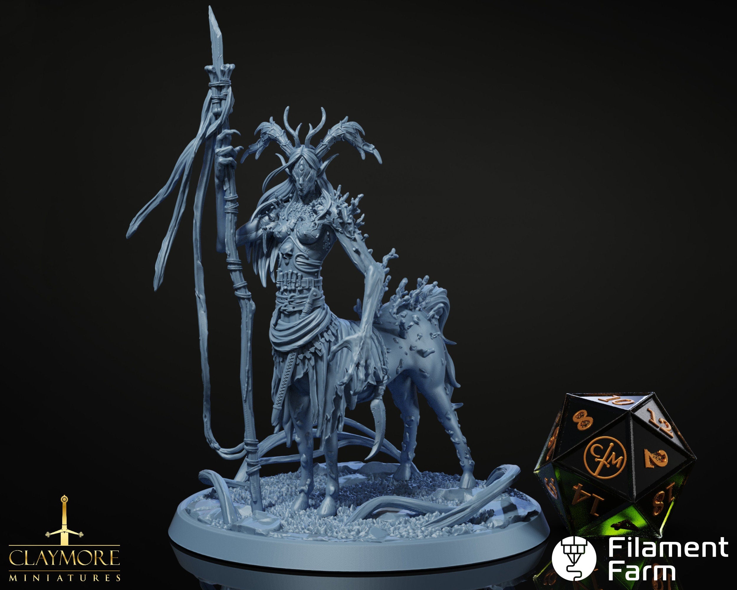 Centaur Stag - Return to the Whispering Swamps - Highly Detailed Resin ...